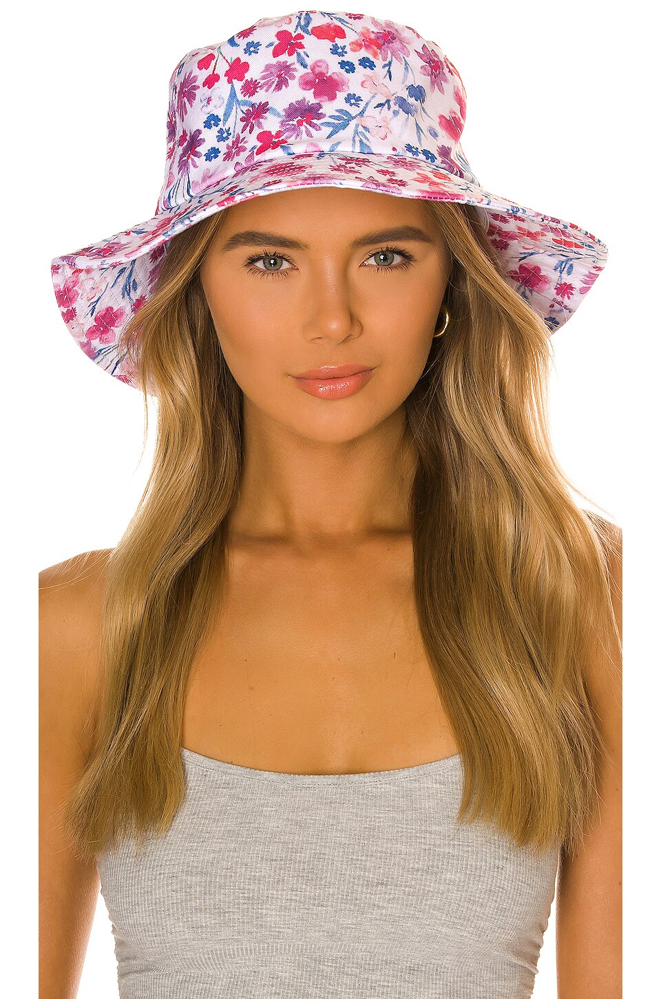 LPA Spring Field Hat in Pink Floral | REVOLVE