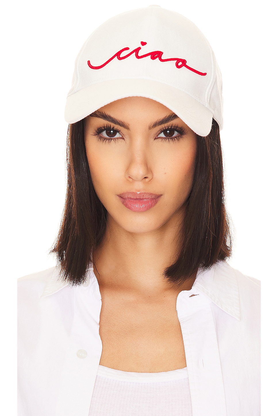 LPA Ciao Hat in White & Red | REVOLVE
