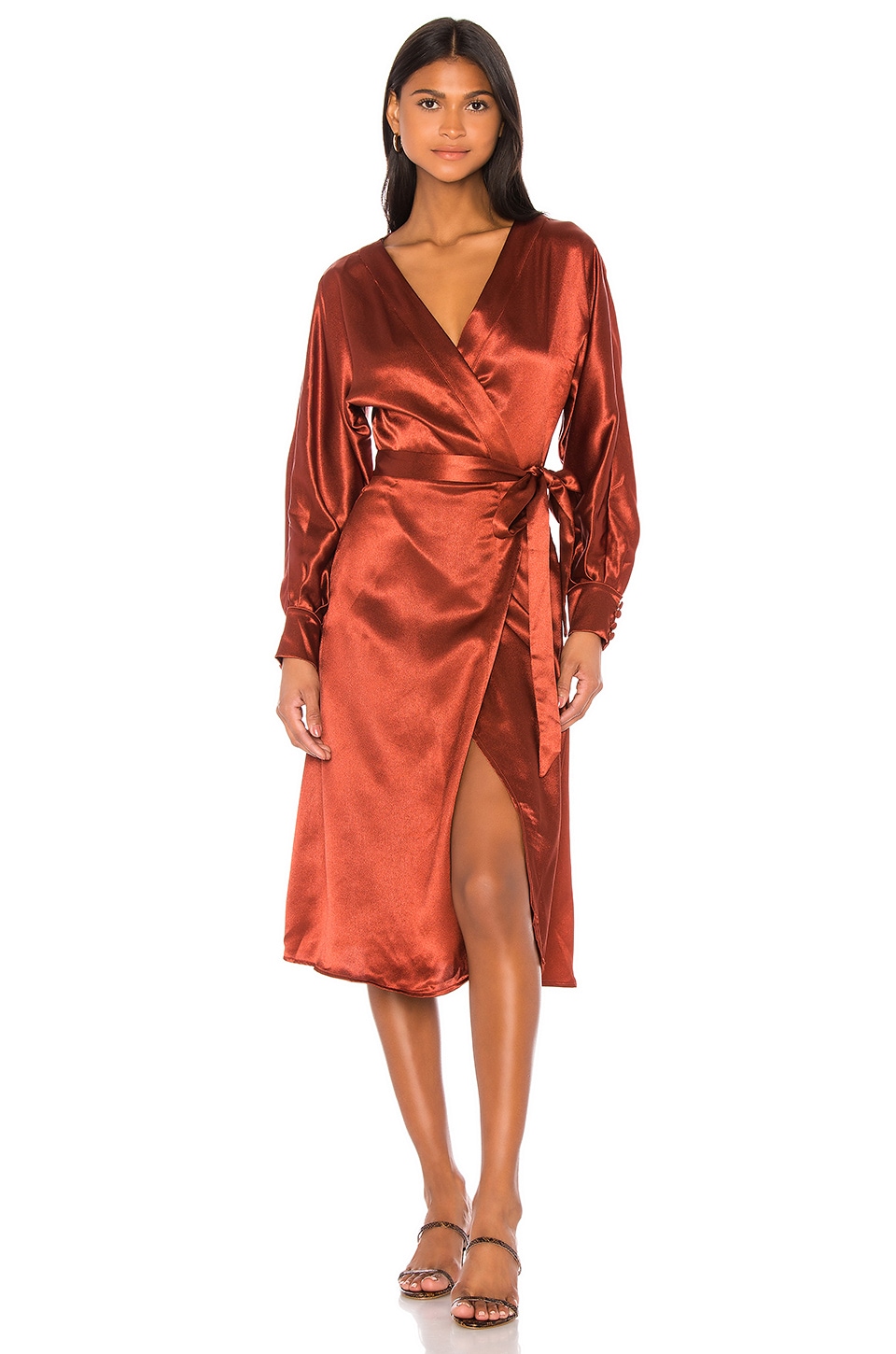 LPA Piper Dress in Copper | REVOLVE