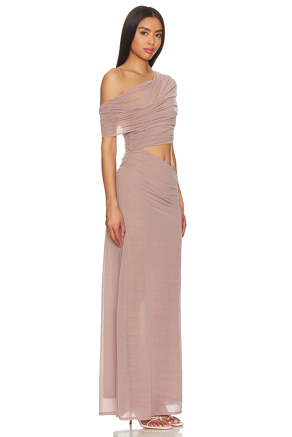 LPA Mona Maxi Dress in Concrete | REVOLVE