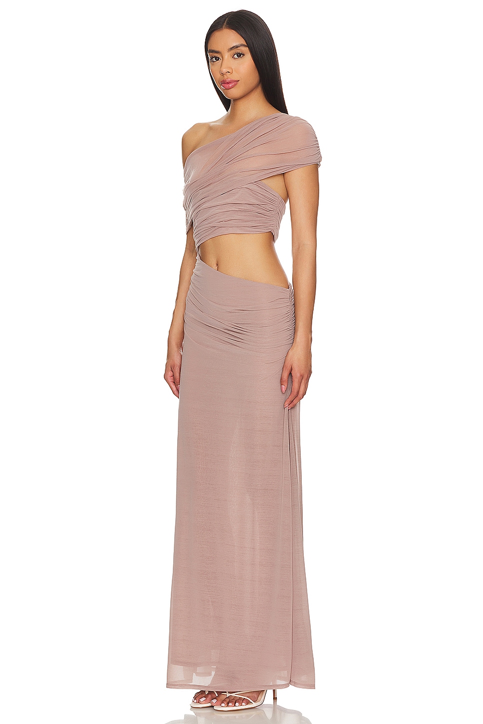LPA Mona Maxi Dress in Concrete | REVOLVE