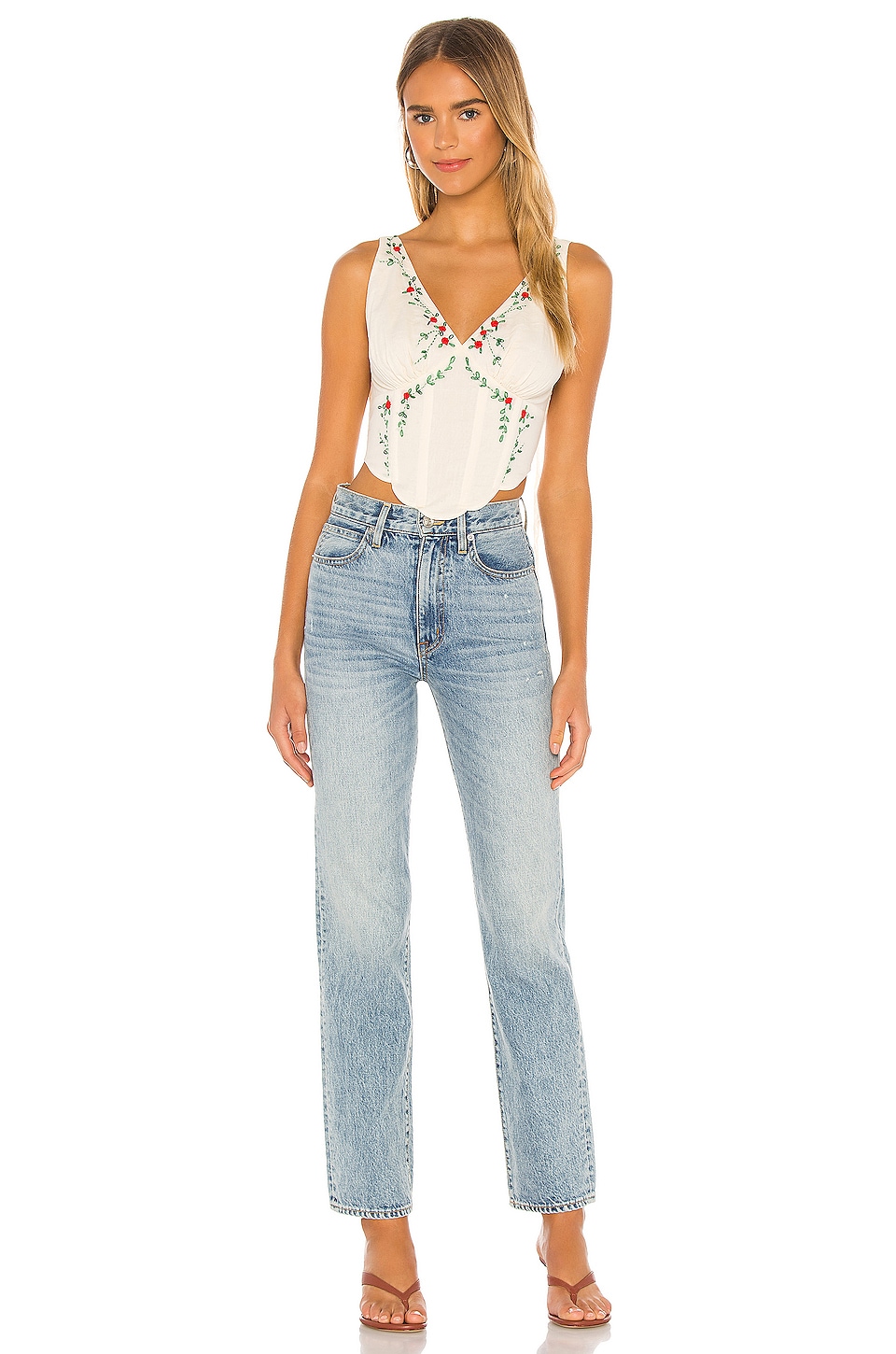 LPA Alec Top in Ivory | REVOLVE