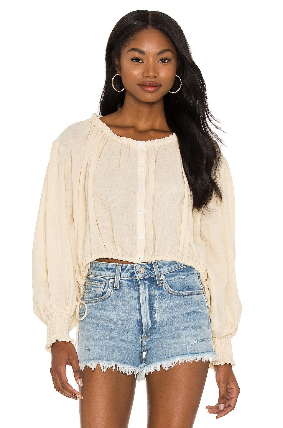 LPA Addison Top in Cream | REVOLVE