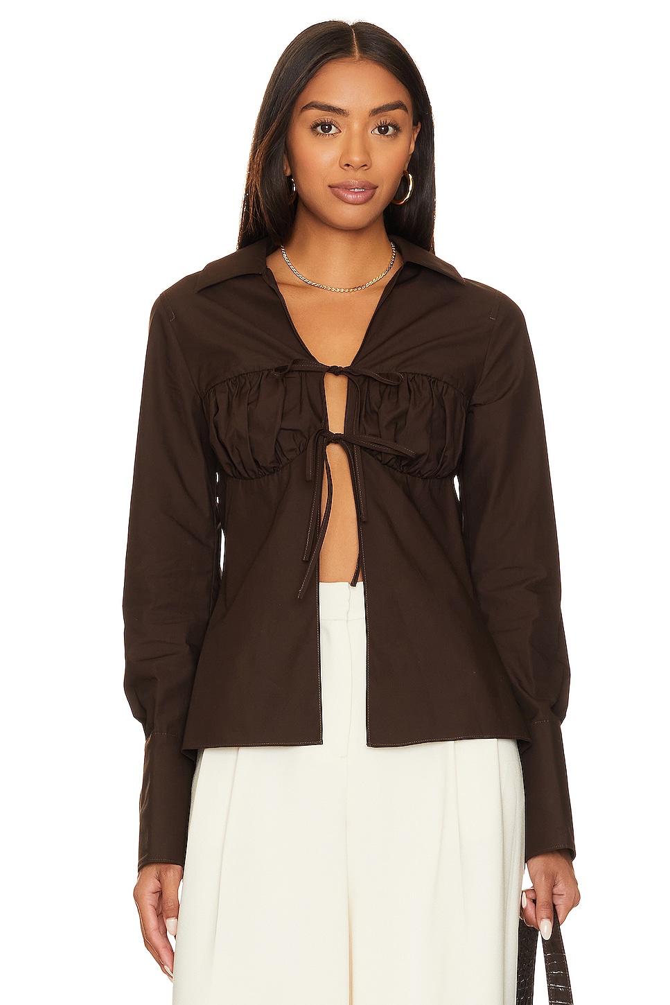 LPA Tullia Top in Cacao | REVOLVE