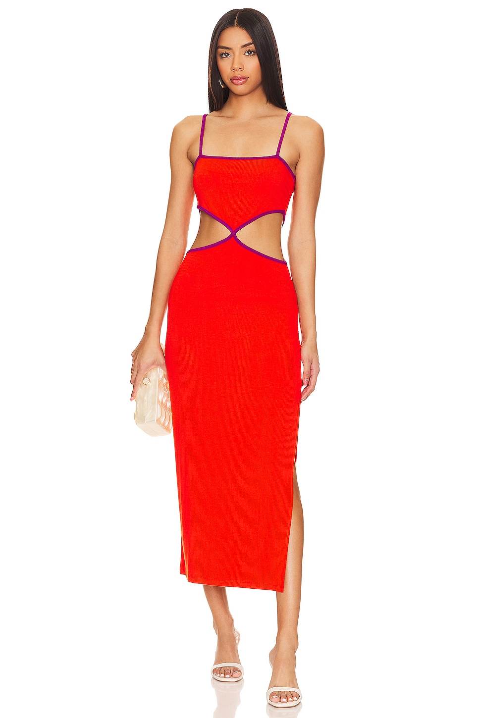 LSPACE Libra Dress in Pimento & Berry | REVOLVE