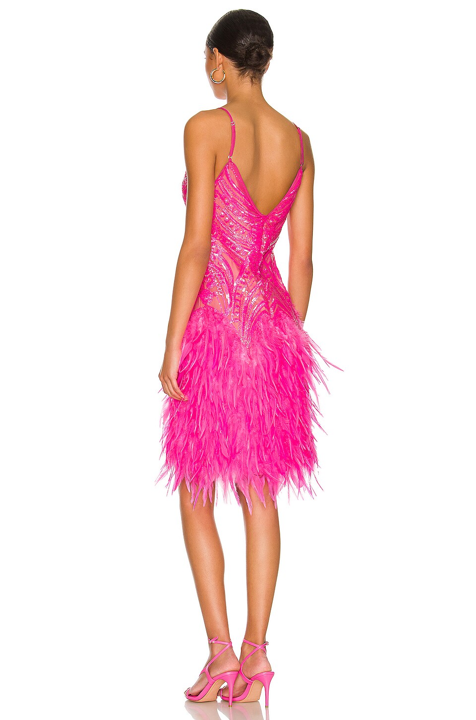 Le Superbe Prohibition Dress in Electric Pink Sequin | REVOLVE
