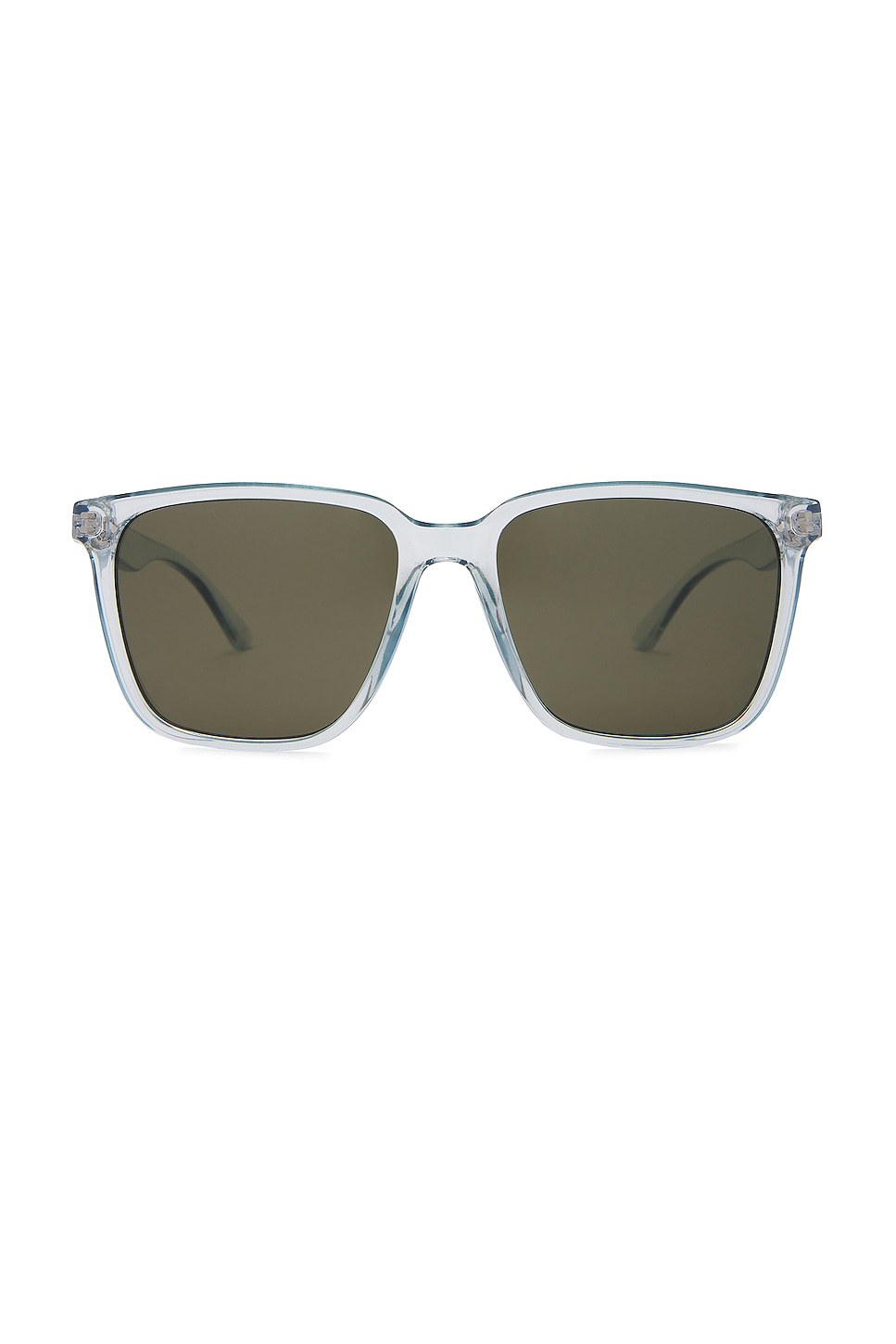 Le Specs Fair Game Sunglasses in Mist & Green Mono | REVOLVE