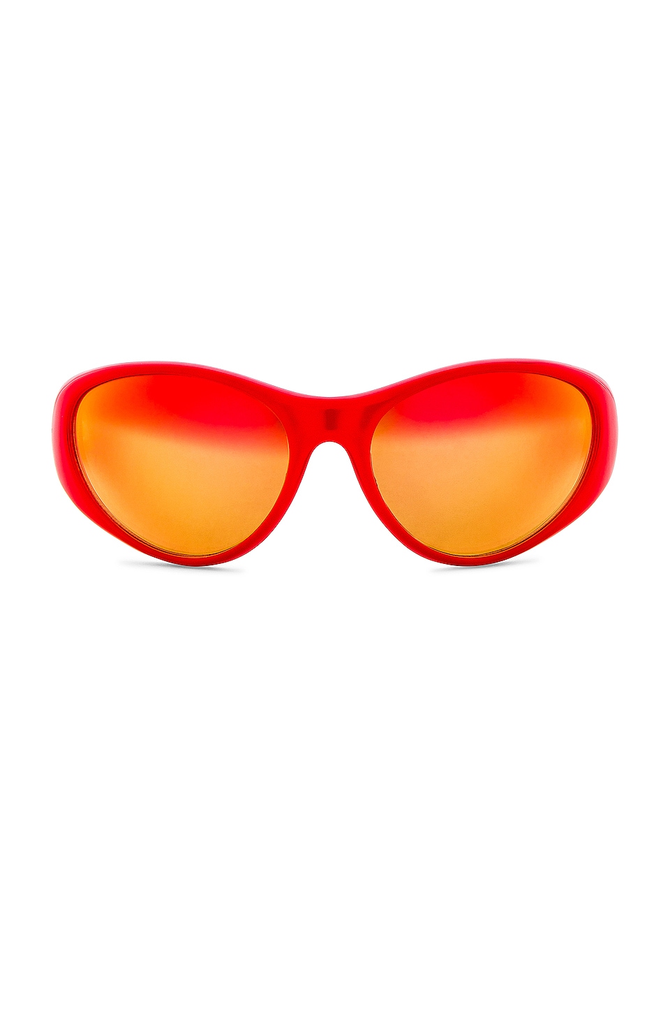 Le Specs Dotcom Limited Edition Sunglasses in Red Chrome | REVOLVE