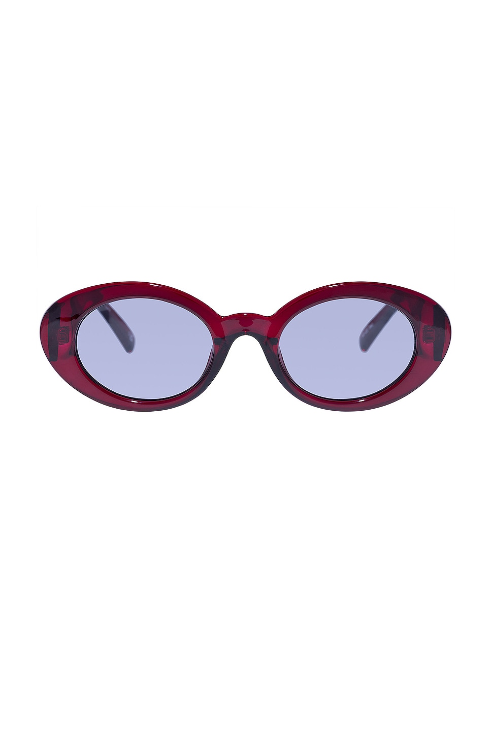 Le Specs Nouveau Vie in Ruby & Smoke Tint | REVOLVE
