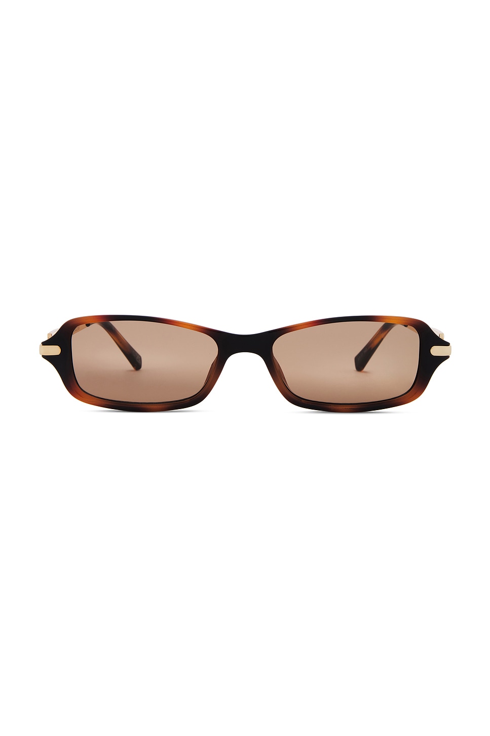 Le Specs Bamboozler Sunglasses in Tort Teak Mono | REVOLVE