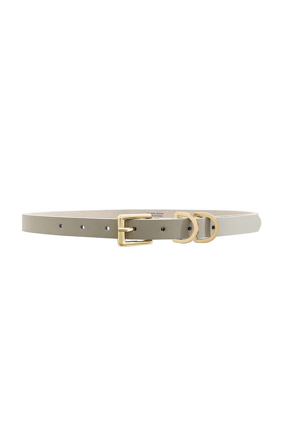Lovestrength Thin Two Loop Belt in Natural | REVOLVE
