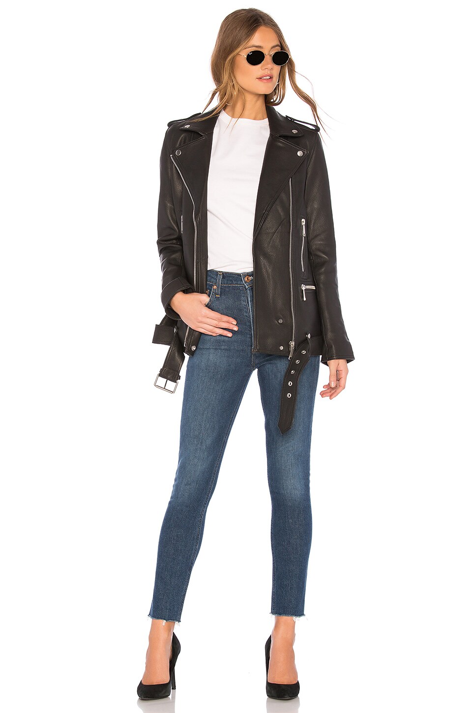 LTH JKT Emi Boyfriend Biker in Black | REVOLVE