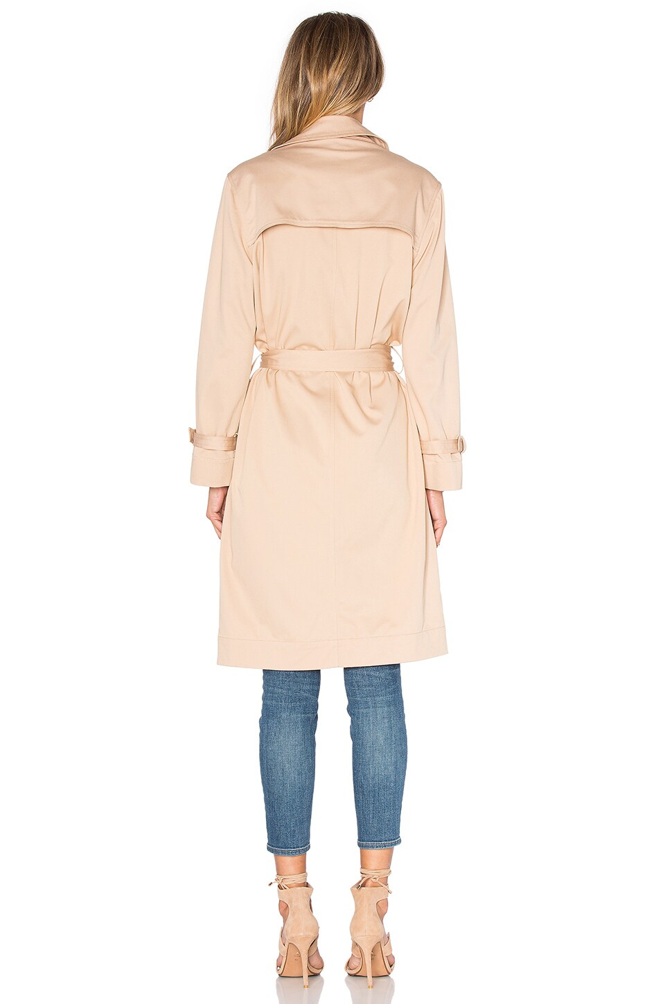Lucca Couture Ali Trench Coat in Tan | REVOLVE