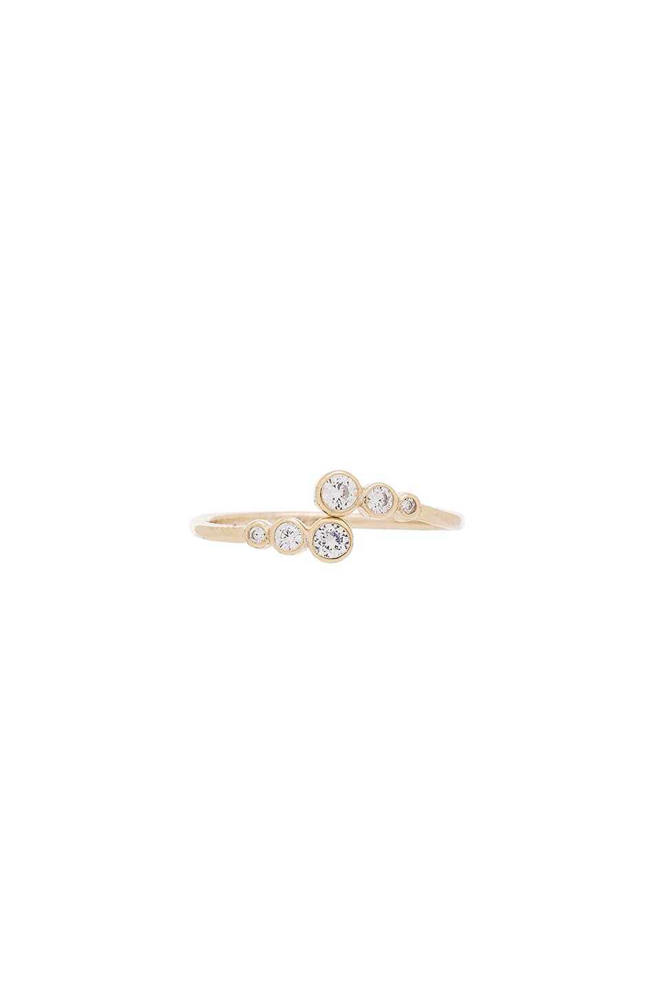 Lucky Star Lombard Ring in Gold | REVOLVE