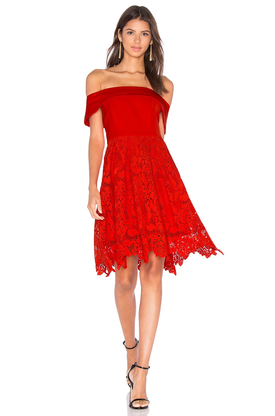 Lumier Make Me Wonder Dress in Red | REVOLVE