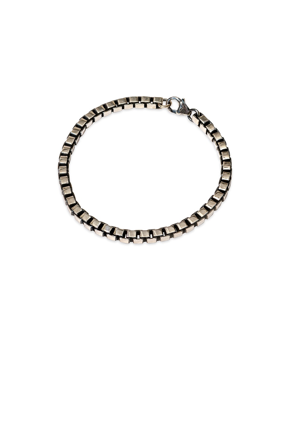 LOUPN Box Chain Bracelet in 925 Sterling Silver | REVOLVE