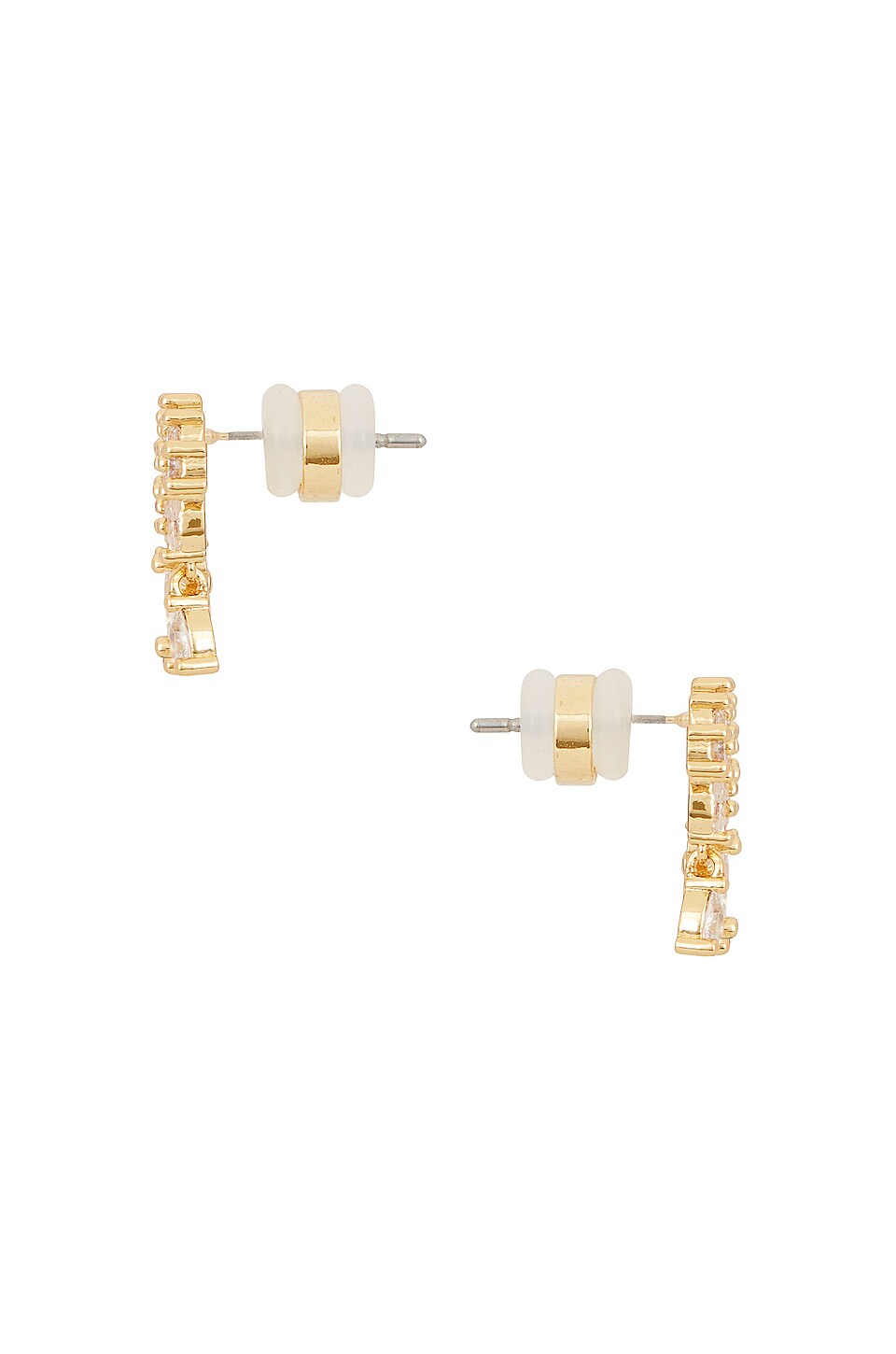 Luv AJ Colette Shaker Studs in Gold | REVOLVE