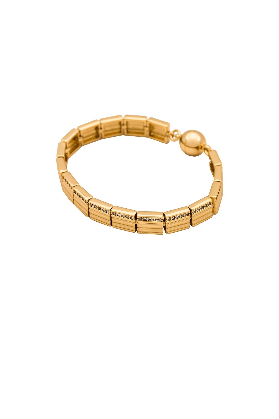 Luv AJ The Cruz Link Bracelet in Gold | REVOLVE