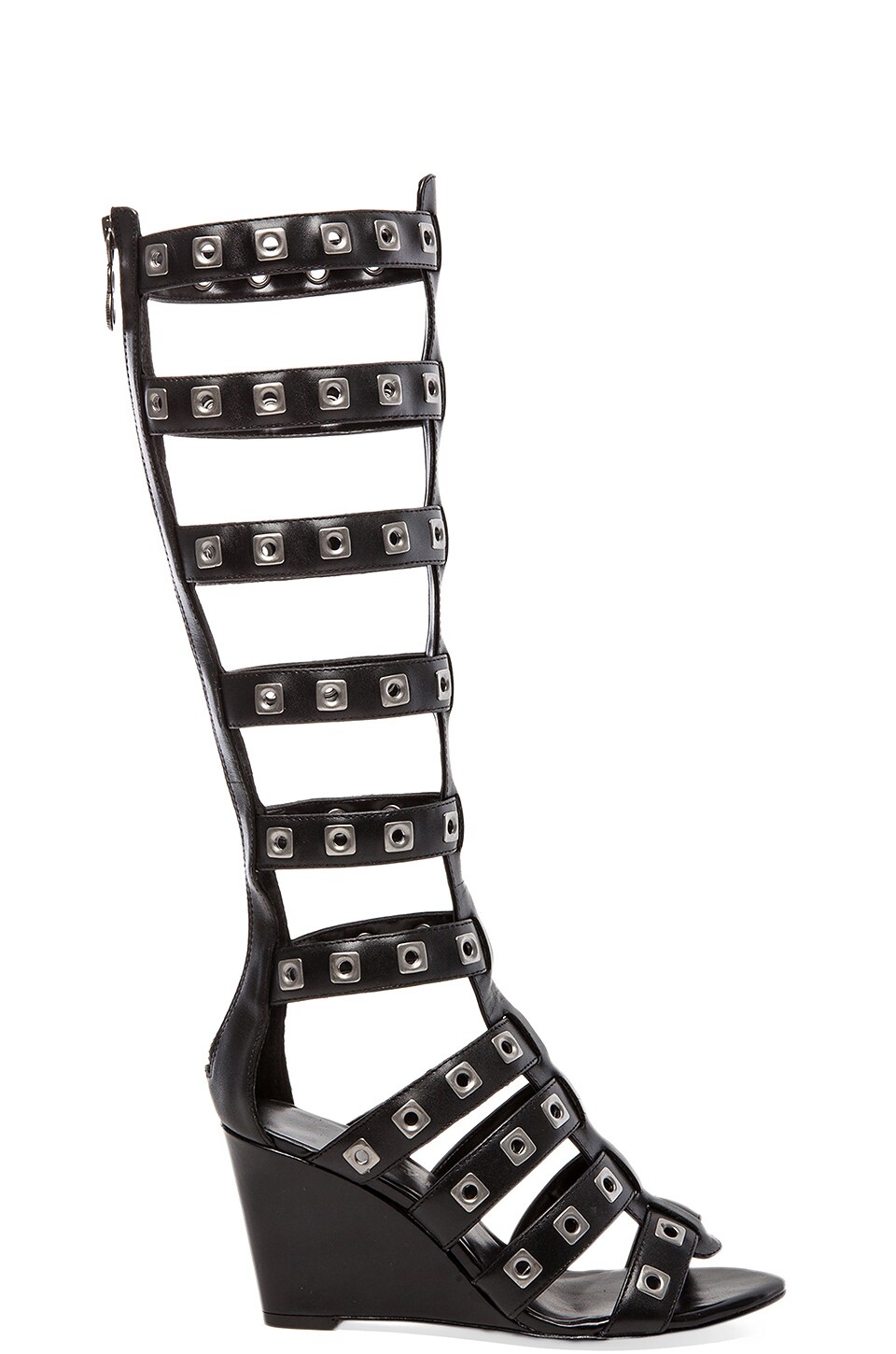 Luxury Rebel Kennedy Gladiator in Black | REVOLVE