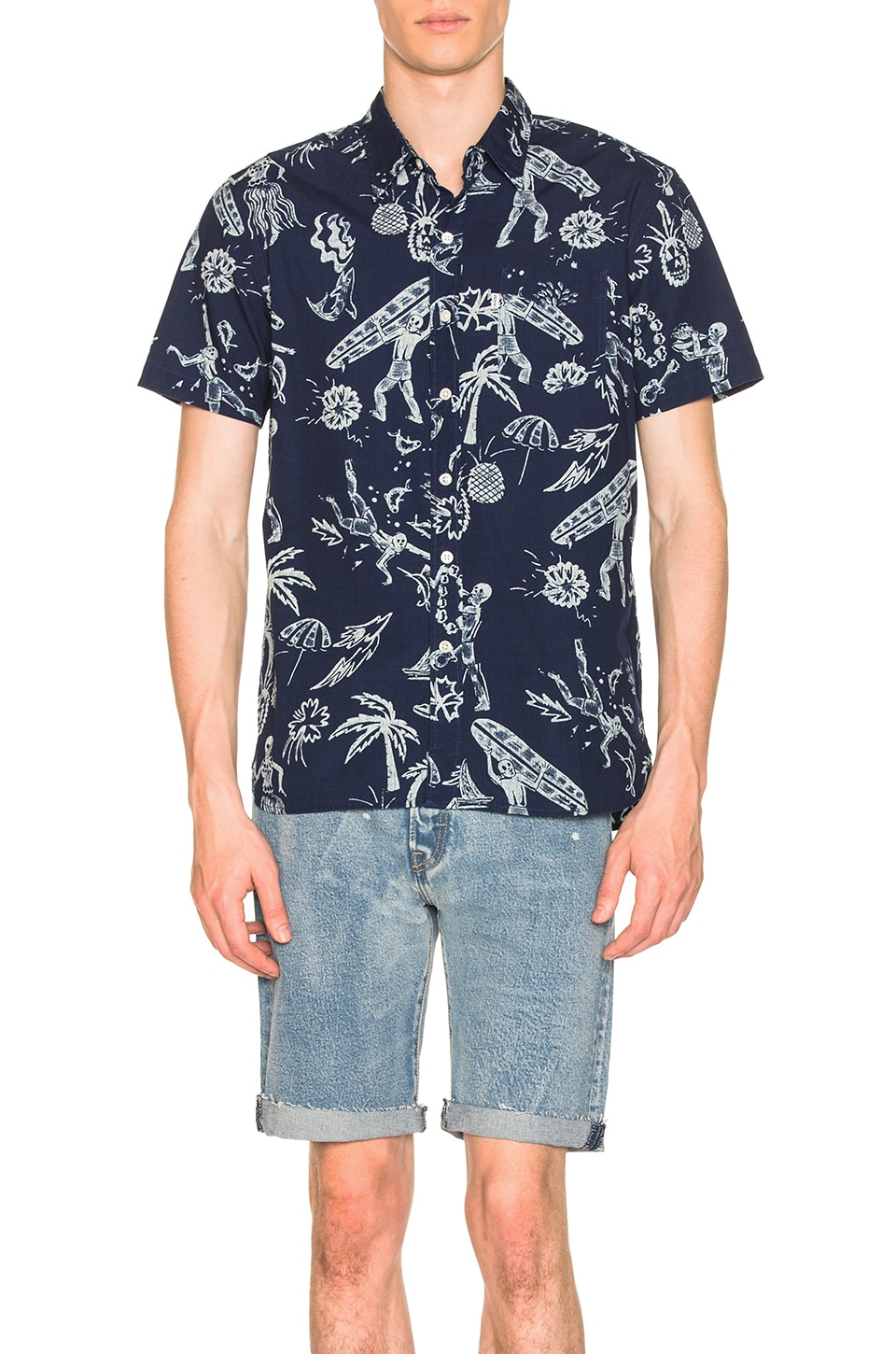 LEVI'S Premium Sunset Shirt in Indigo | REVOLVE