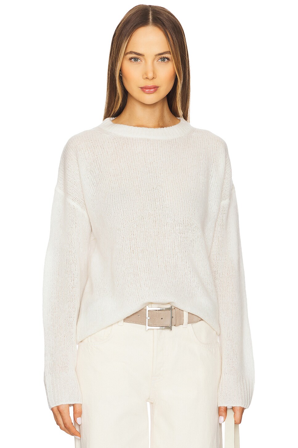 Lisa Yang Lova Sweater in Cream | REVOLVE