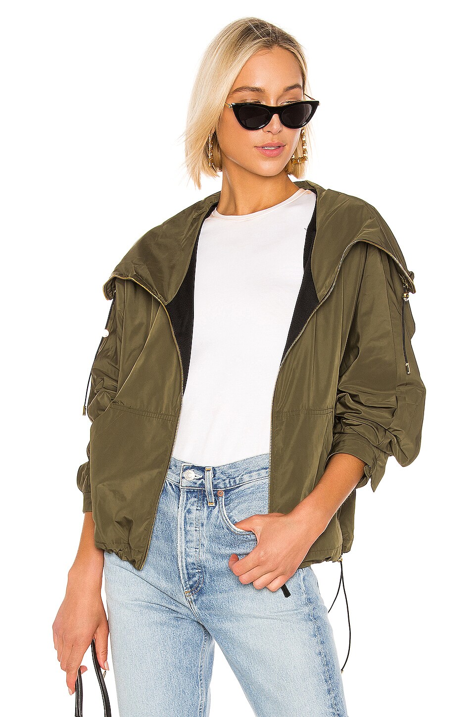 Mackage Fresia Anorak in Army | REVOLVE