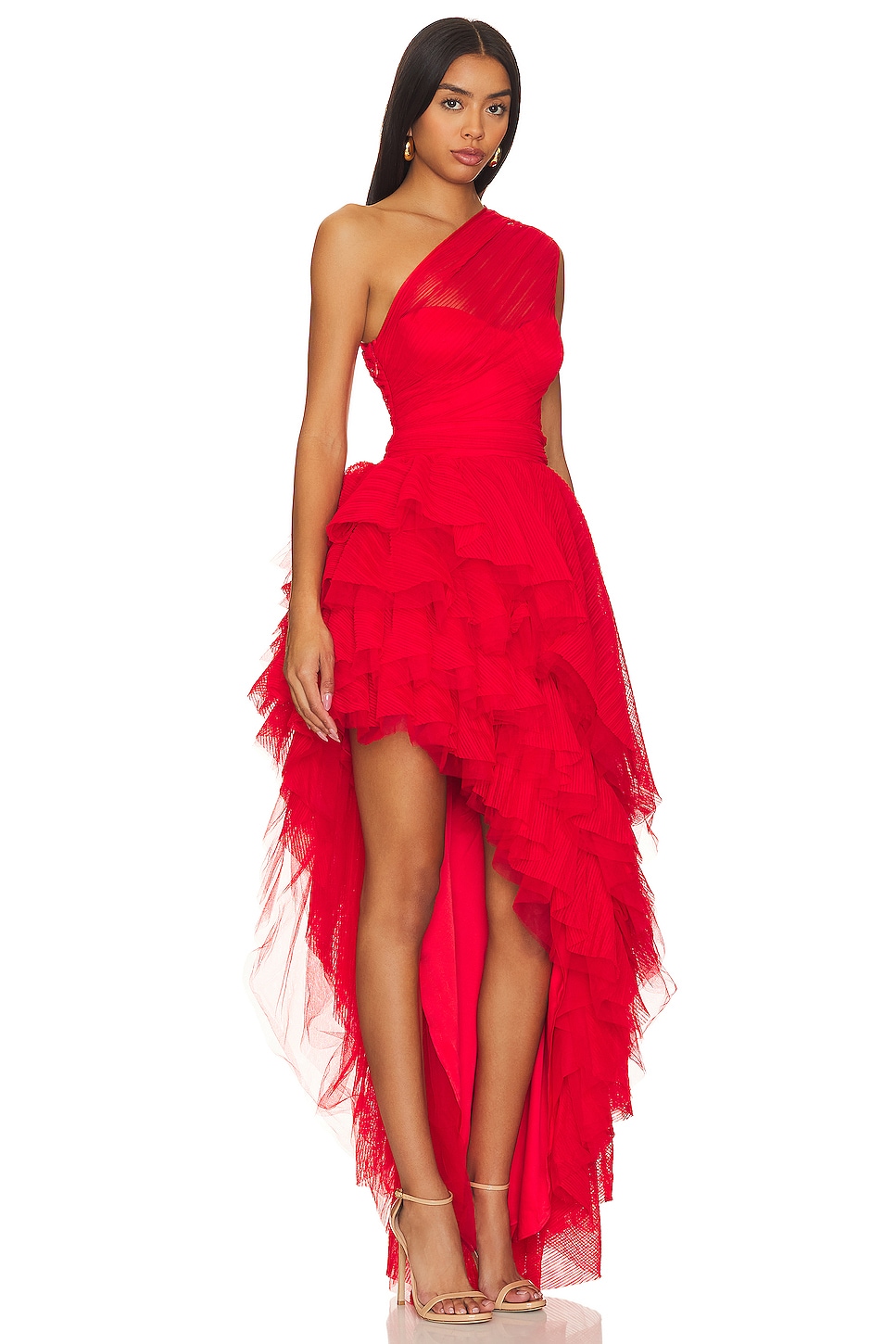 MAJORELLE Soriya Gown in Royal Red | REVOLVE
