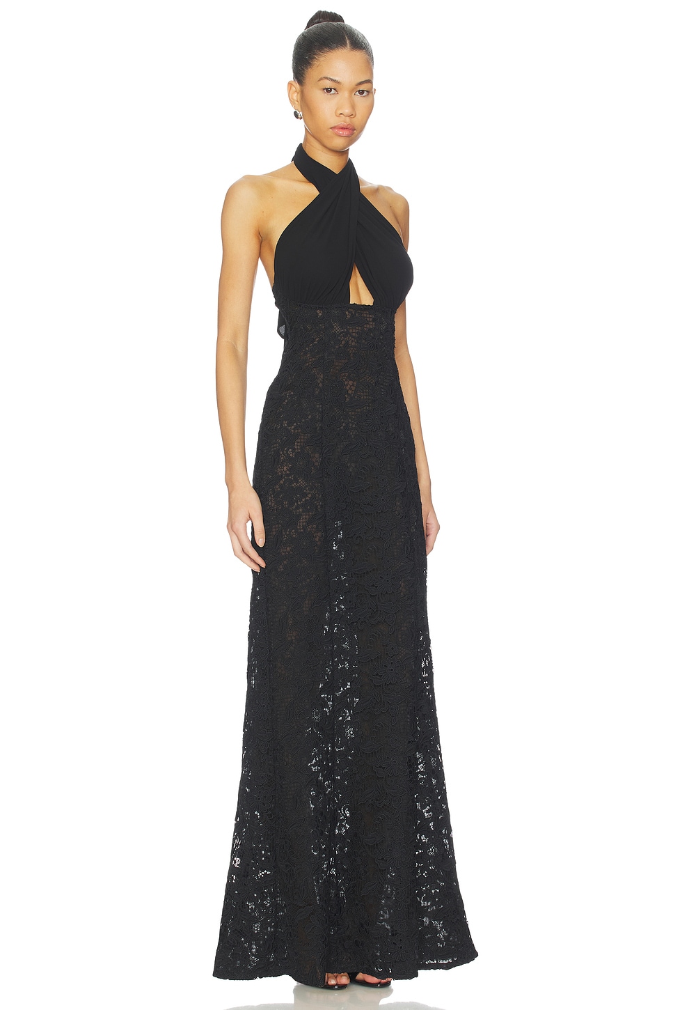 MAJORELLE Julie Gown in Black | REVOLVE