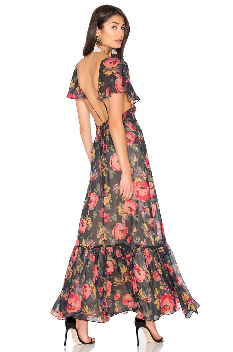 MAJORELLE Opulence Maxi Dress in MIDNIGHT KISS | REVOLVE