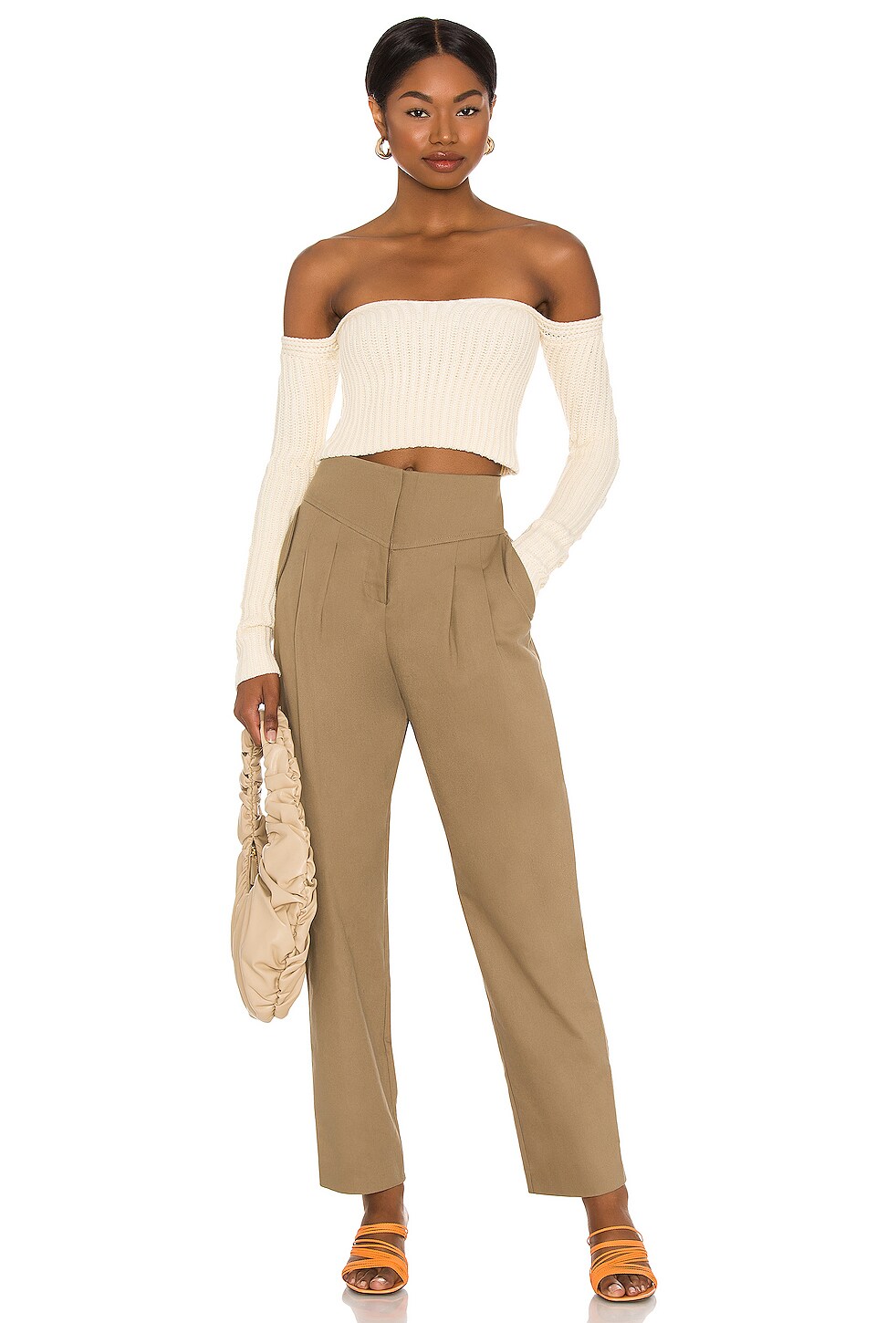 MAJORELLE Deanna Sweater in Oatmeal | REVOLVE