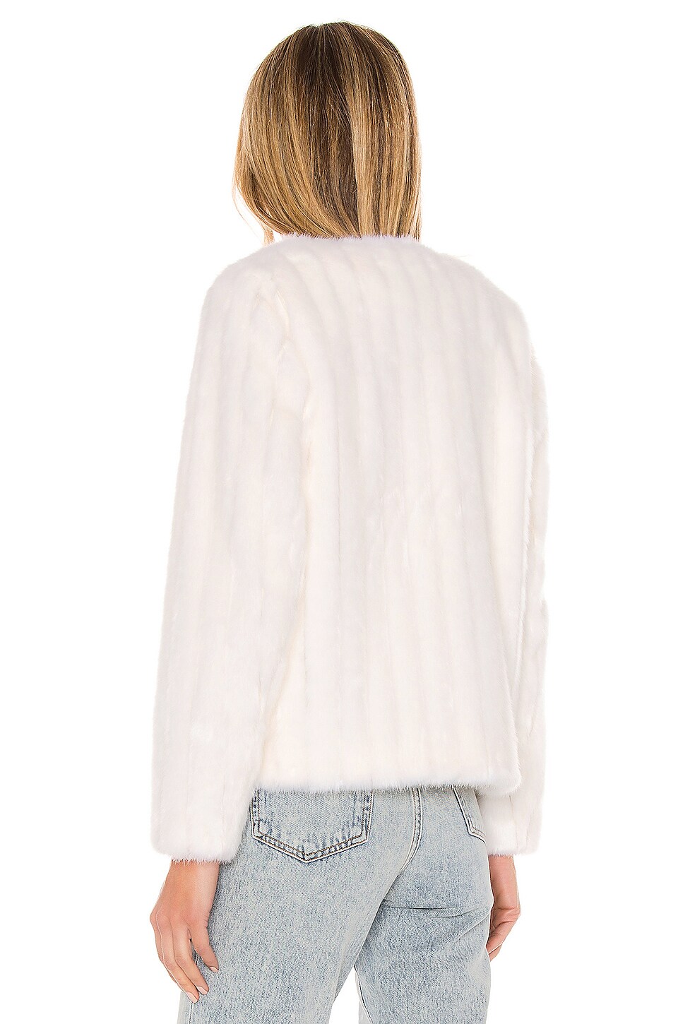 MAJORELLE Mogambo Coat in Ivory | REVOLVE