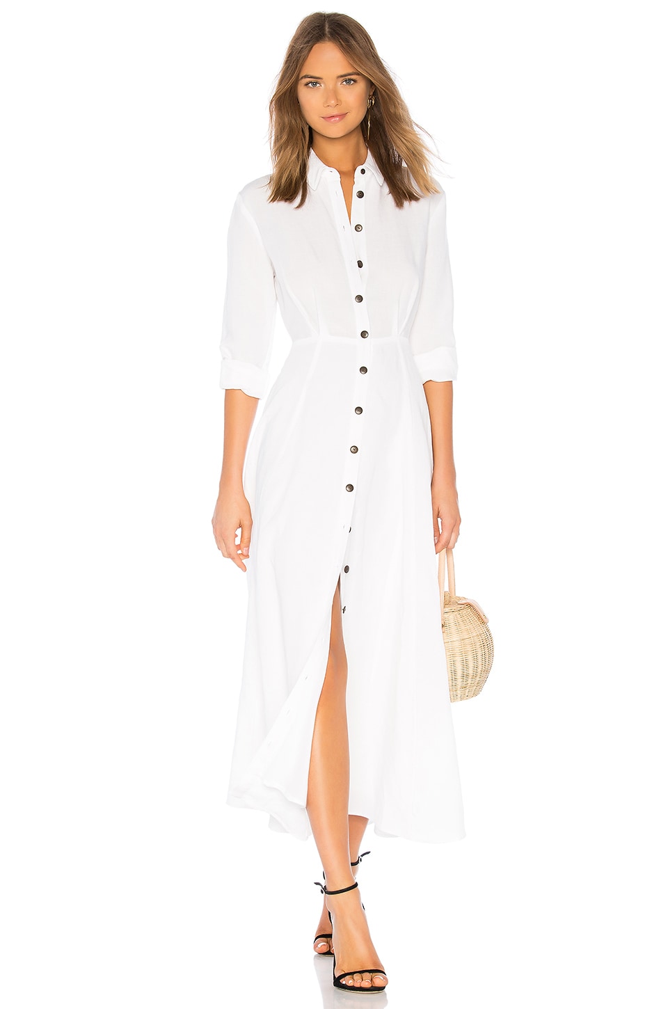 Mara Hoffman Michelle Dress in White | REVOLVE
