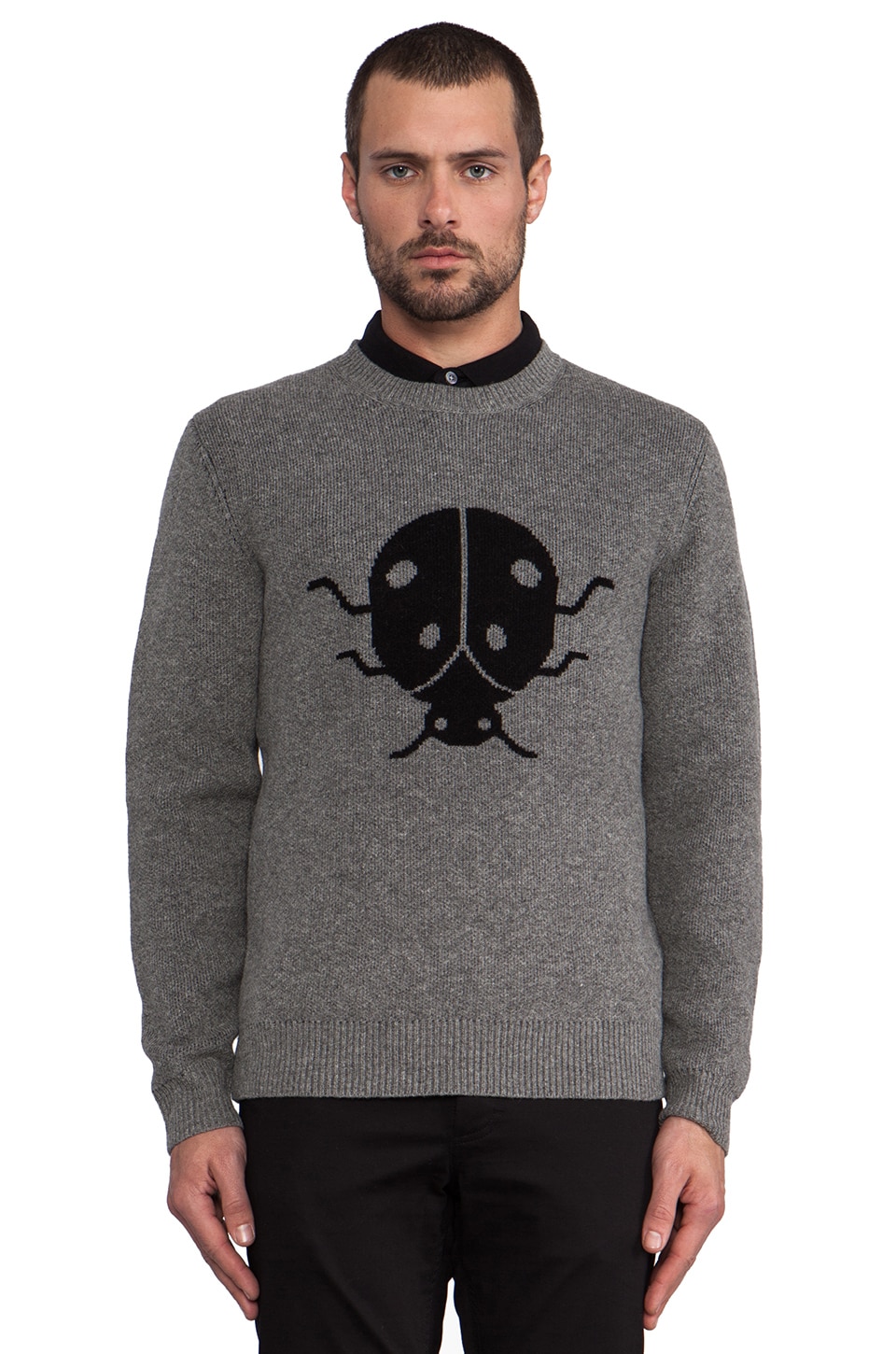 Marc by Marc Jacobs Ladybug Sweater in Midgrey Multi | REVOLVE
