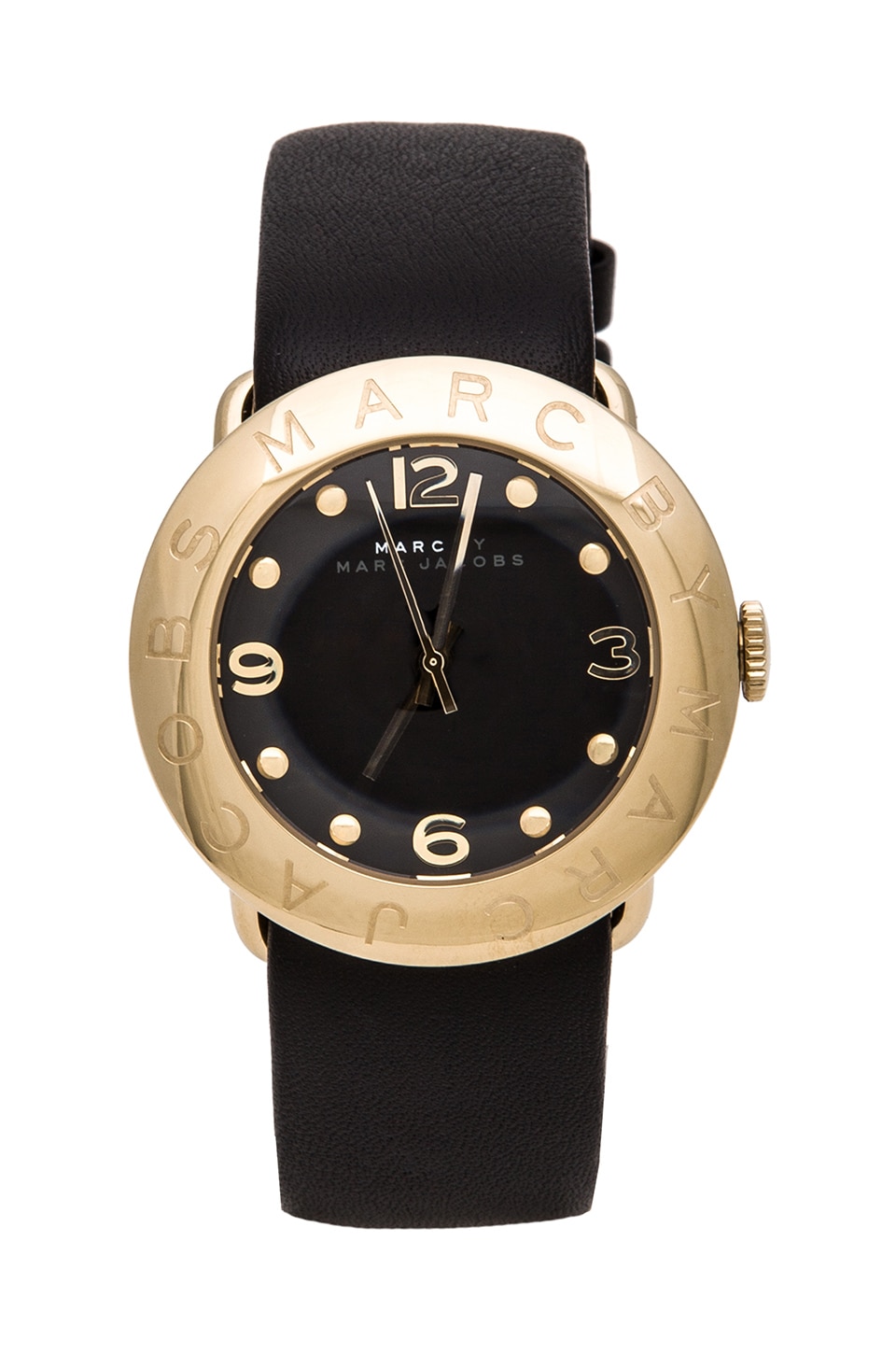 Marc by Marc Jacobs Amy Watch in Black | REVOLVE