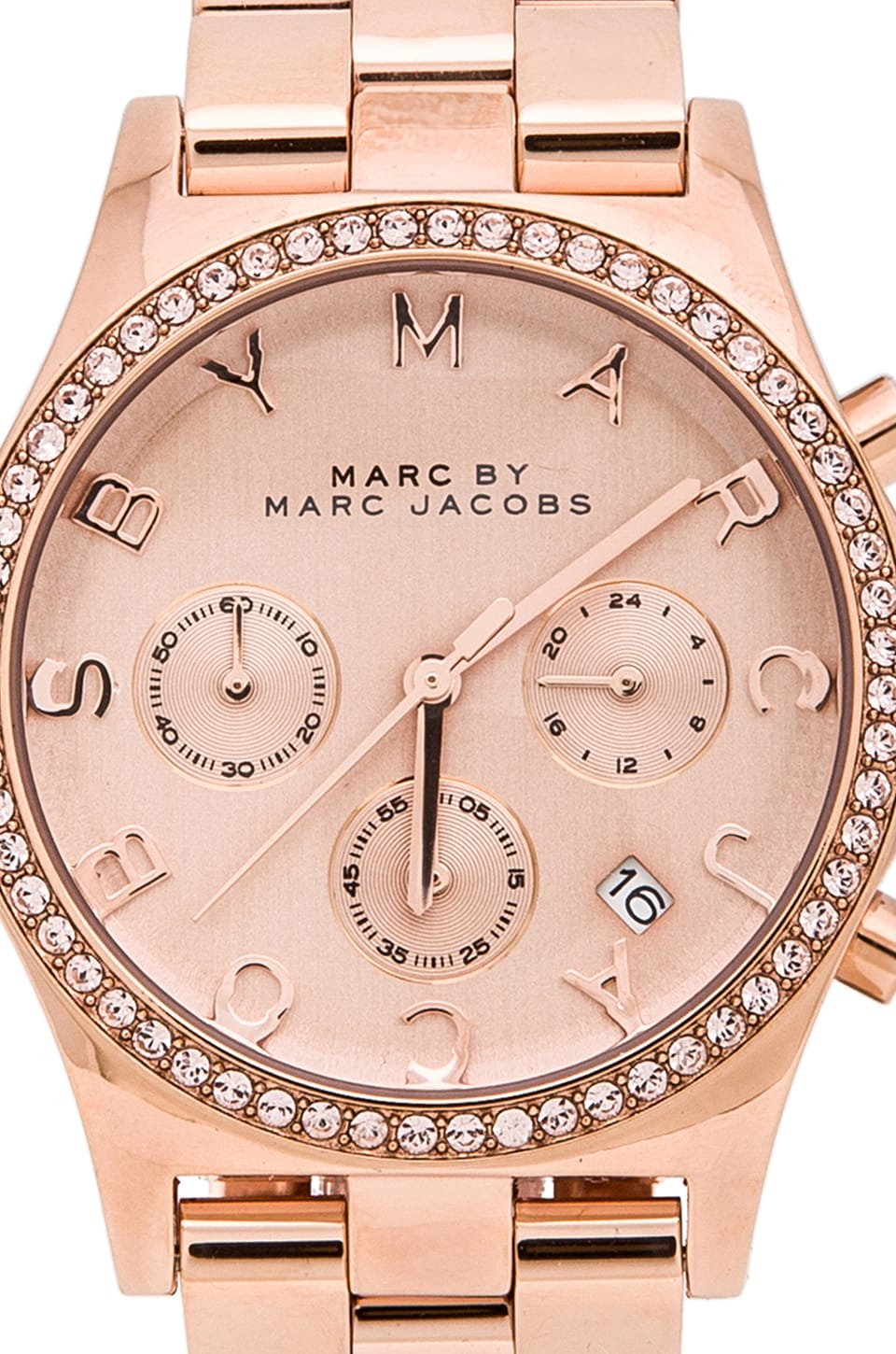 Marc by Marc Jacobs Henry Chrono Watch in Rose Gold | REVOLVE