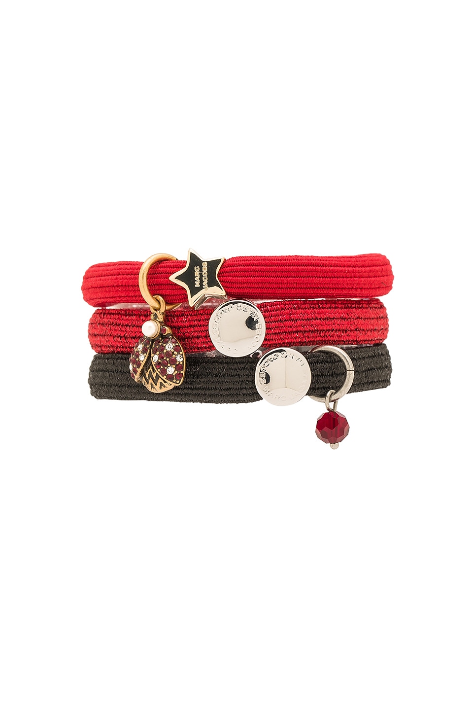 Marc Jacobs Ladybug Cluster Pony in Red Multi | REVOLVE