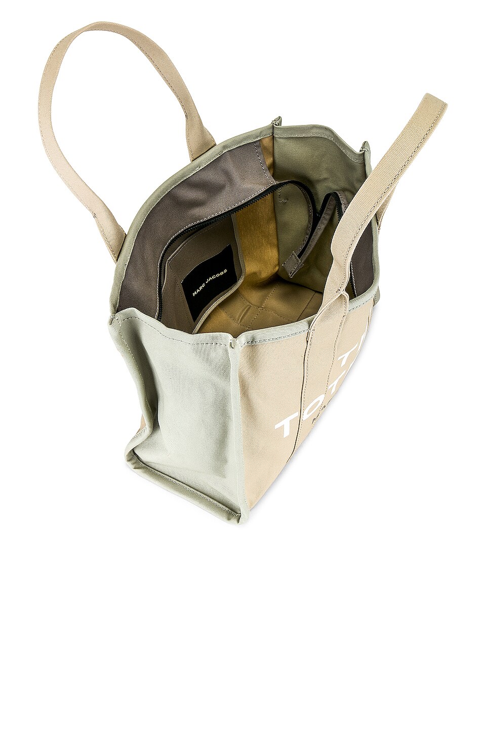Marc Jacobs The Colorblock Large Tote Bag in Beige Multi | REVOLVE