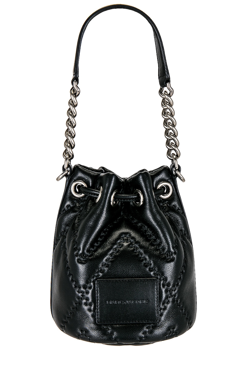 Marc Jacobs The Quilted Bucket Bag in Black | REVOLVE