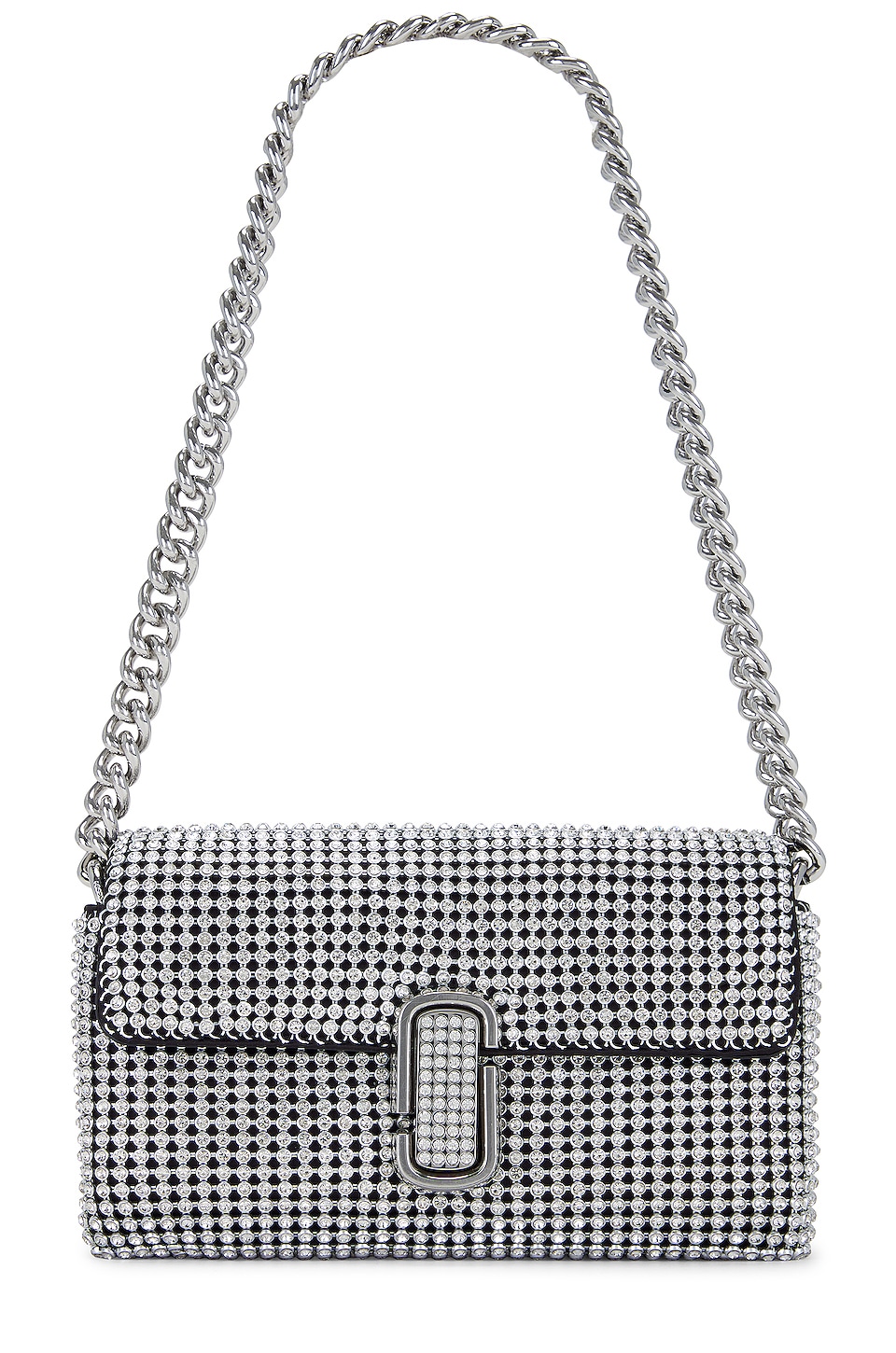 Marc Jacobs The Mini Rhinestone Shoulder Bag in Crystals | REVOLVE