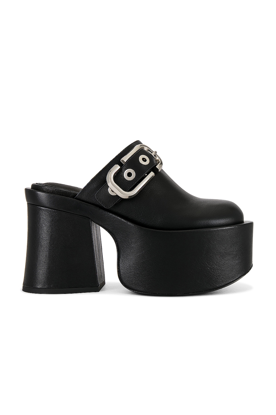 Marc Jacobs The J Marc Leather Clog in Black | REVOLVE