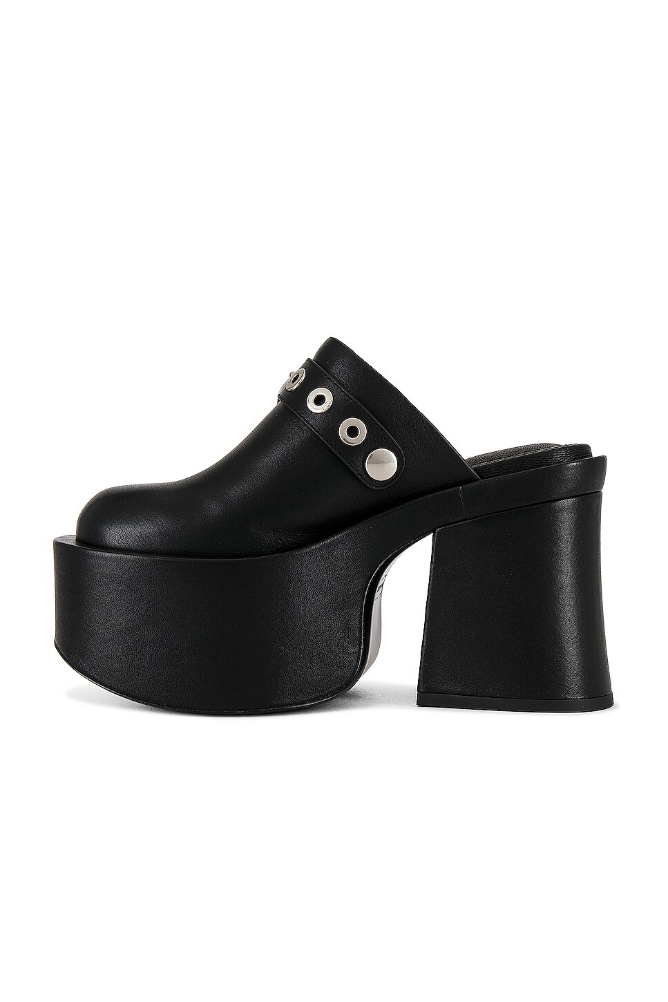 Marc Jacobs The J Marc Leather Clog in Black | REVOLVE