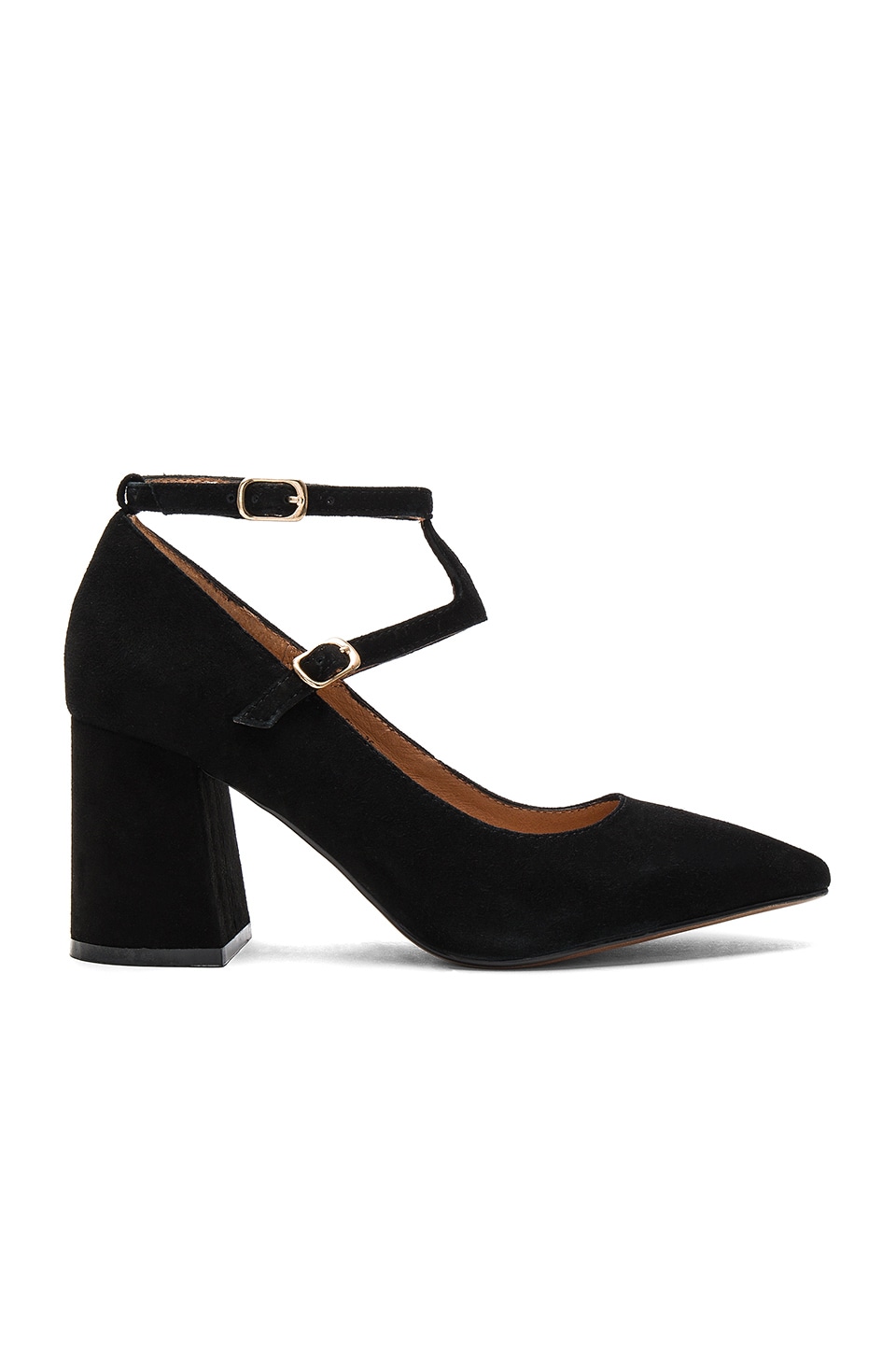 Matiko Skye Heels in Black | REVOLVE