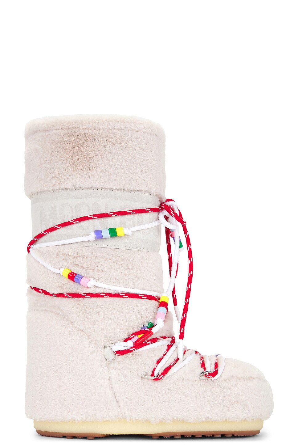 MOON BOOT Icon Boot in Cream | REVOLVE