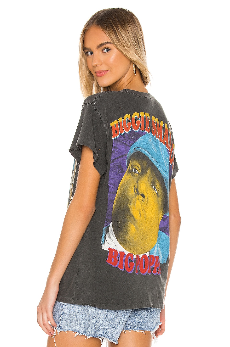 Madeworn Biggie Smalls Tee in Black Pigment | REVOLVE