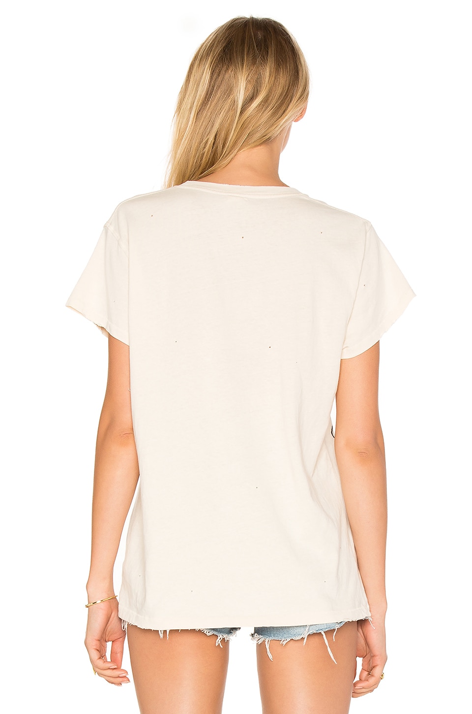 Madeworn x REVOLVE Debbie Harry Tee in Off White & Black Glitter | REVOLVE