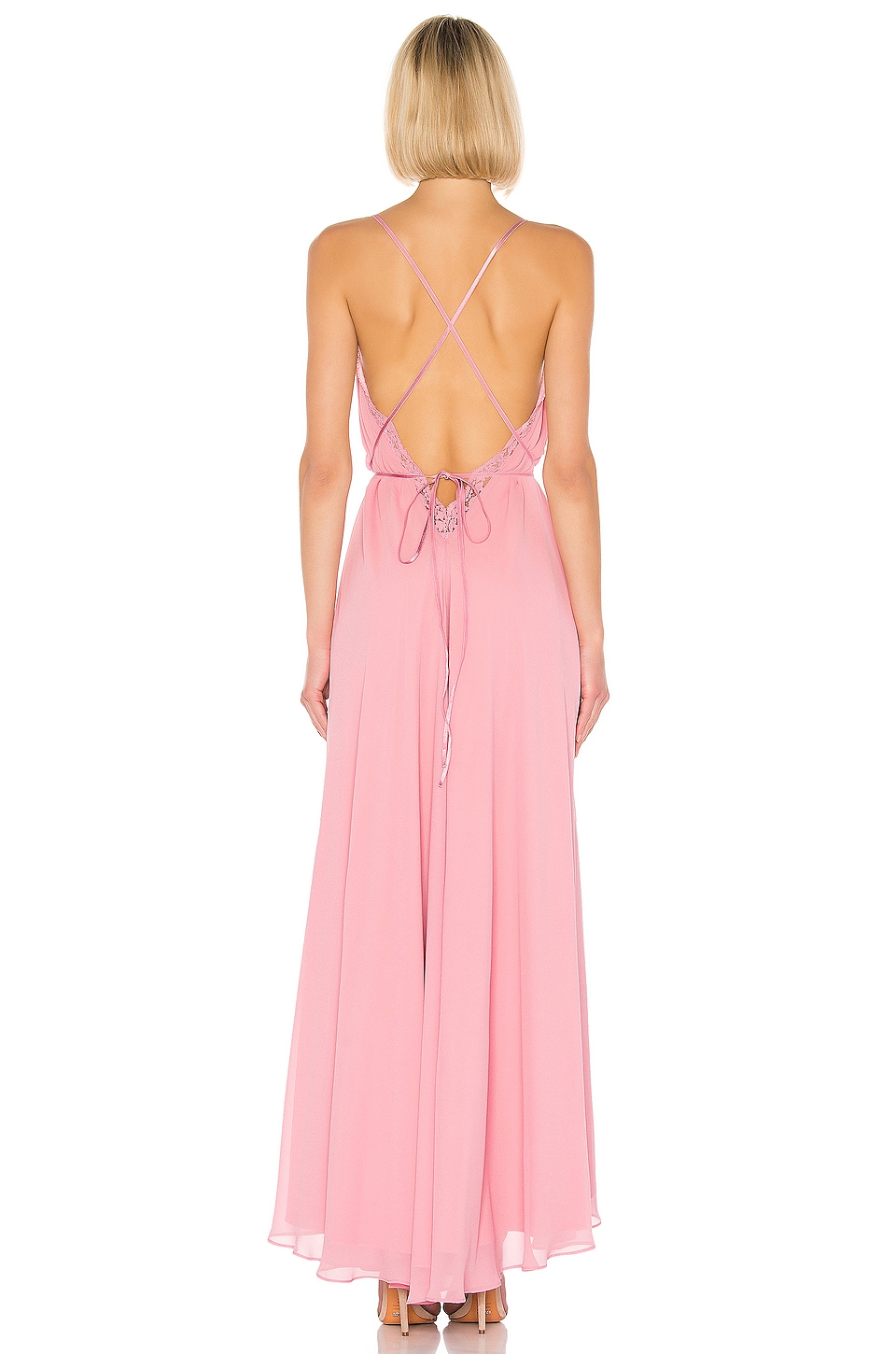 Michael Costello x REVOLVE Paris Gown in Blush | REVOLVE