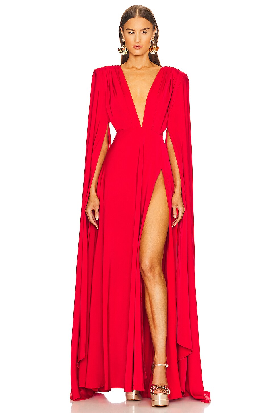 Michael Costello x REVOLVE Thomas Gown in Red | REVOLVE