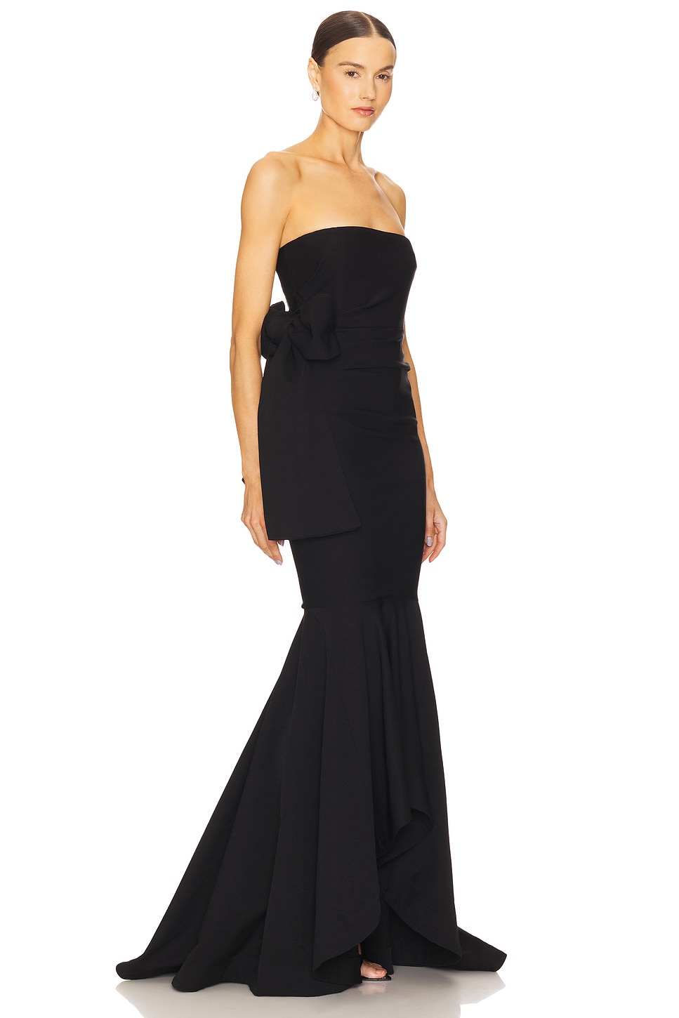 Michael Costello x REVOLVE Anyssa Gown in Black | REVOLVE