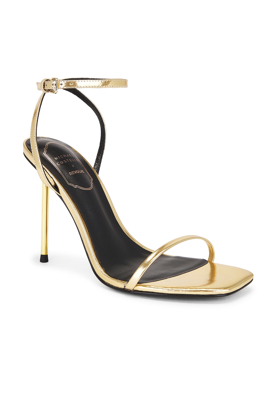 Michael Costello x REVOLVE Esther Heel in Gold | REVOLVE