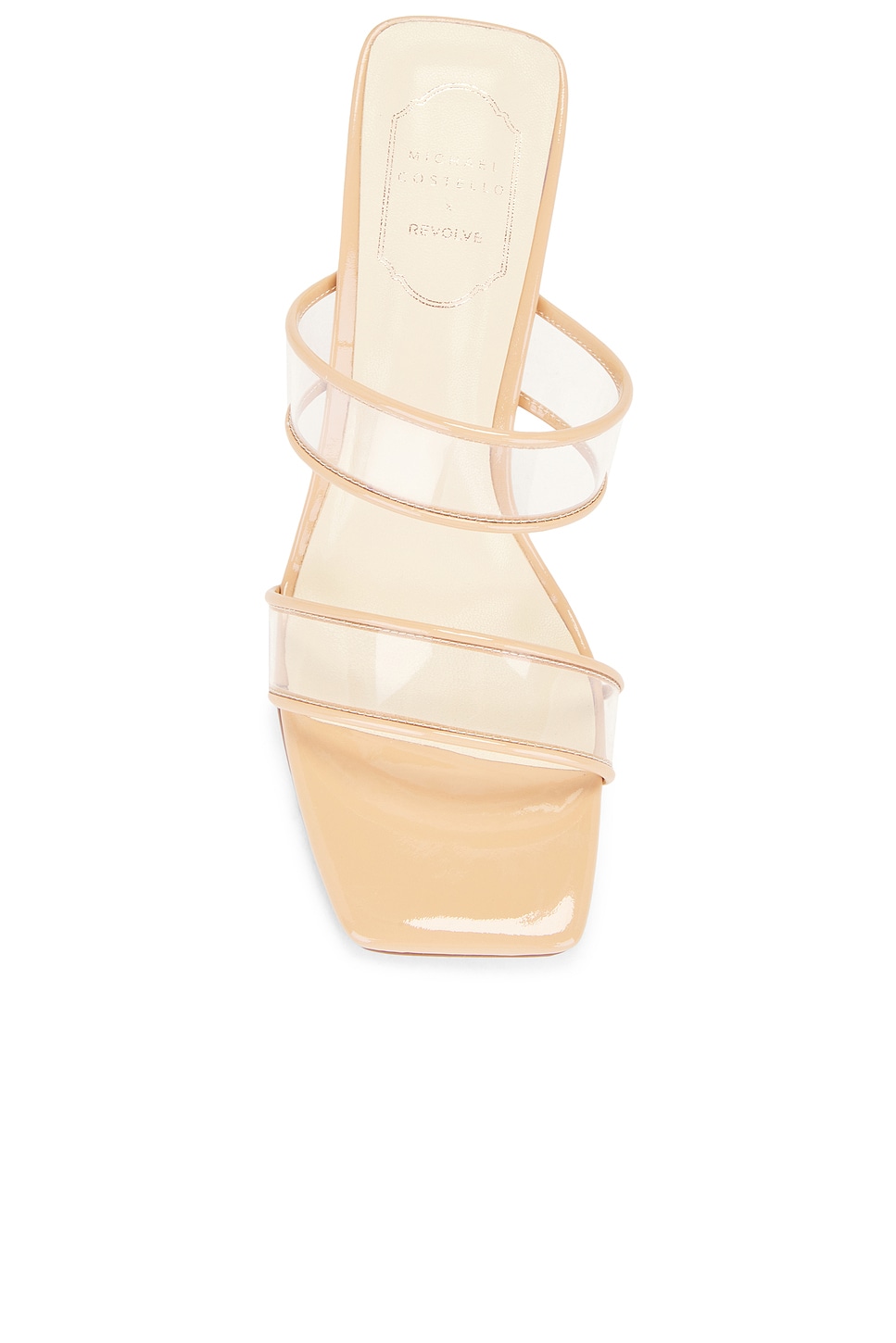 Michael Costello x REVOLVE Sandra Heel in Natural | REVOLVE